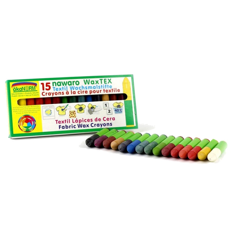 15 crayons
